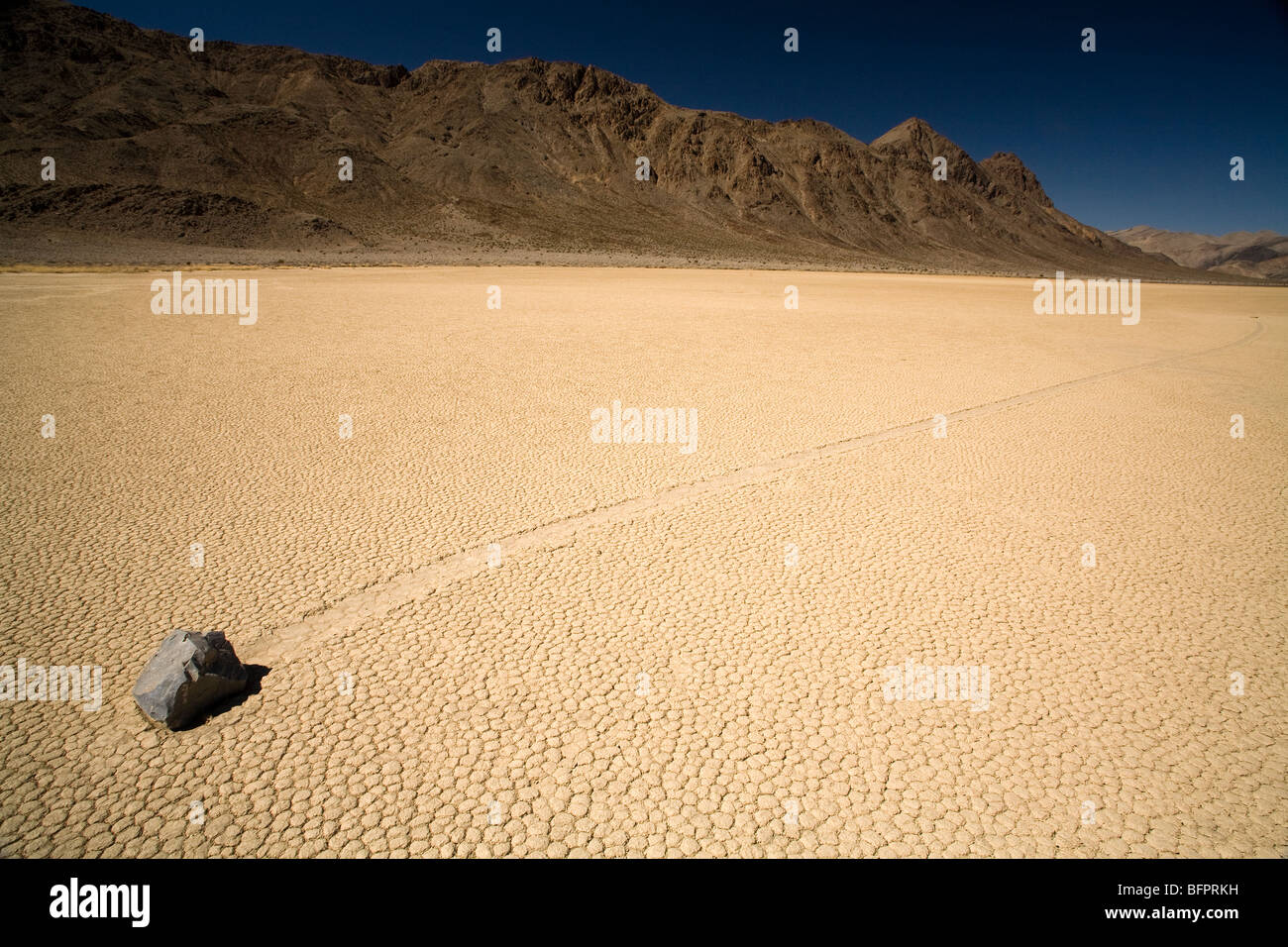 Racetrack Playa, Death Valley National Park, California, USA Stock ...