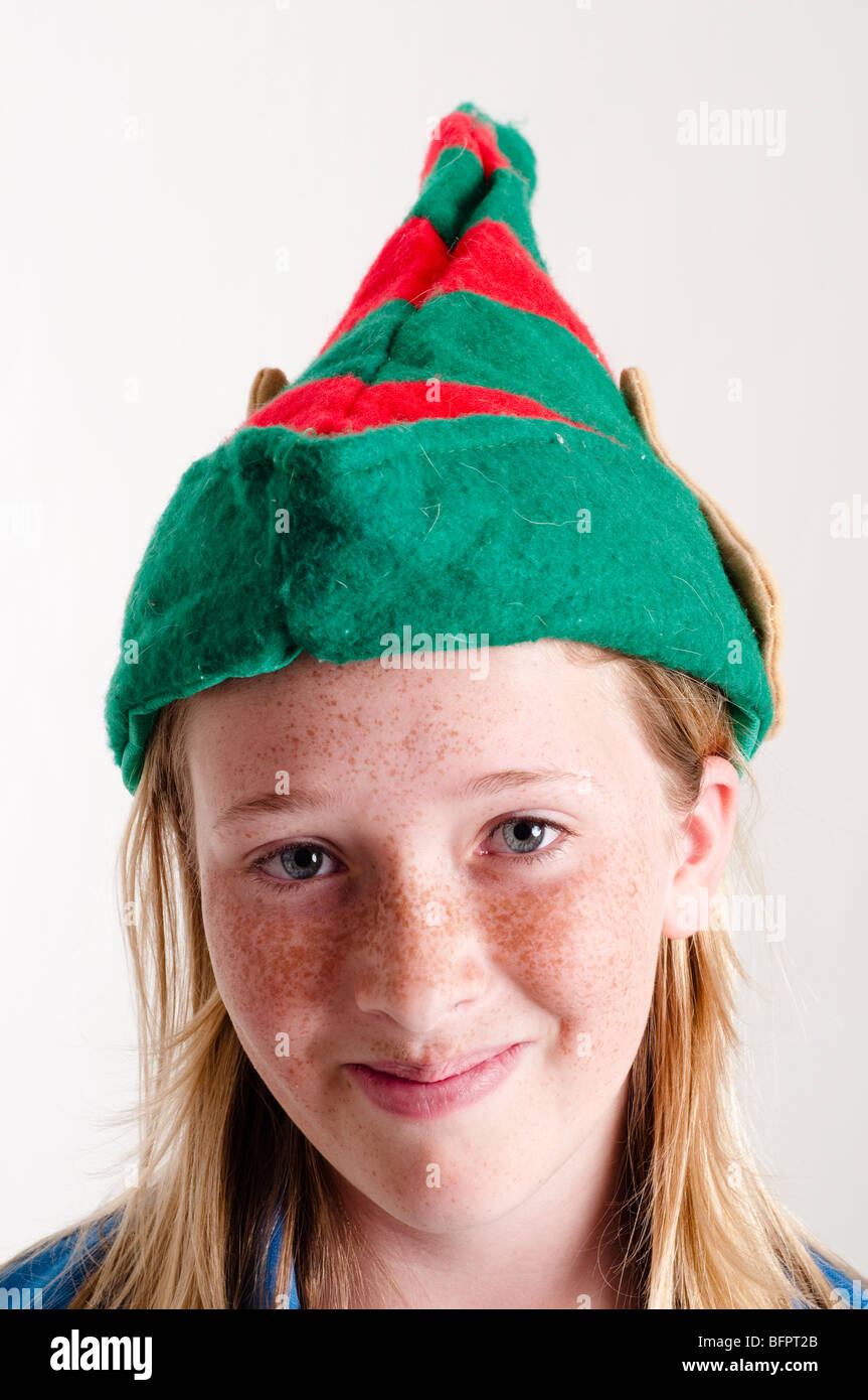Elf hat hi-res stock photography and images - Alamy