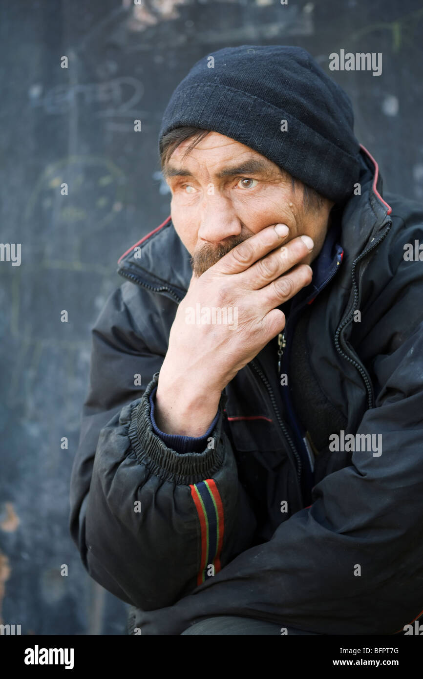 Homeless man hi-res stock photography and images - Alamy