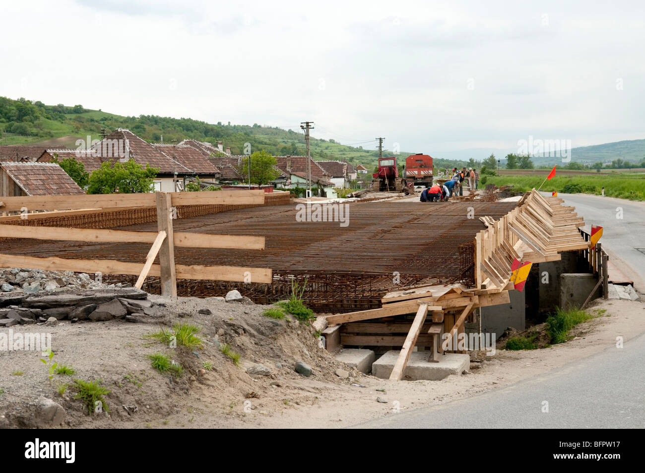 Road construction europe hi-res stock photography and images - Alamy