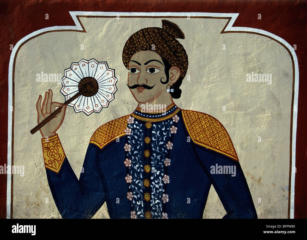 Indian merchant painting hi-res stock photography and images - Alamy