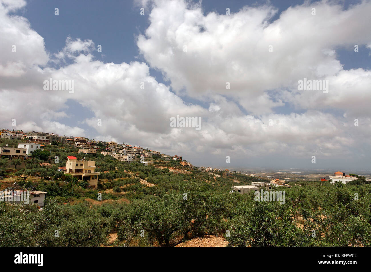 Israel, Upper Galilee. The Druze Village Yarka Stock Photo - Alamy