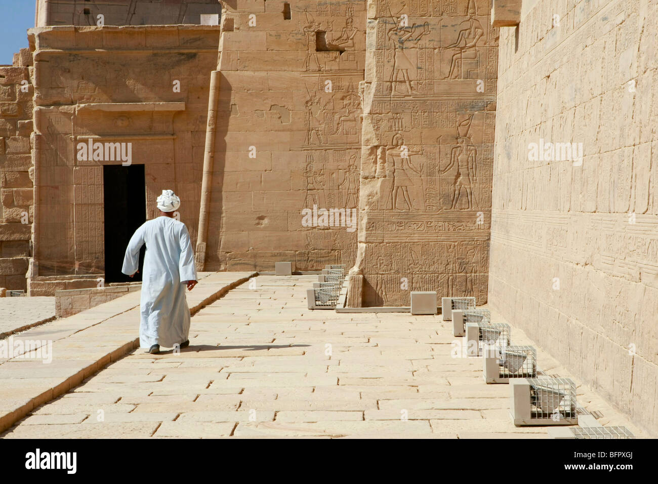 The Temple of Isis at Philae, near Aswan, Egypt Stock Photo - Alamy