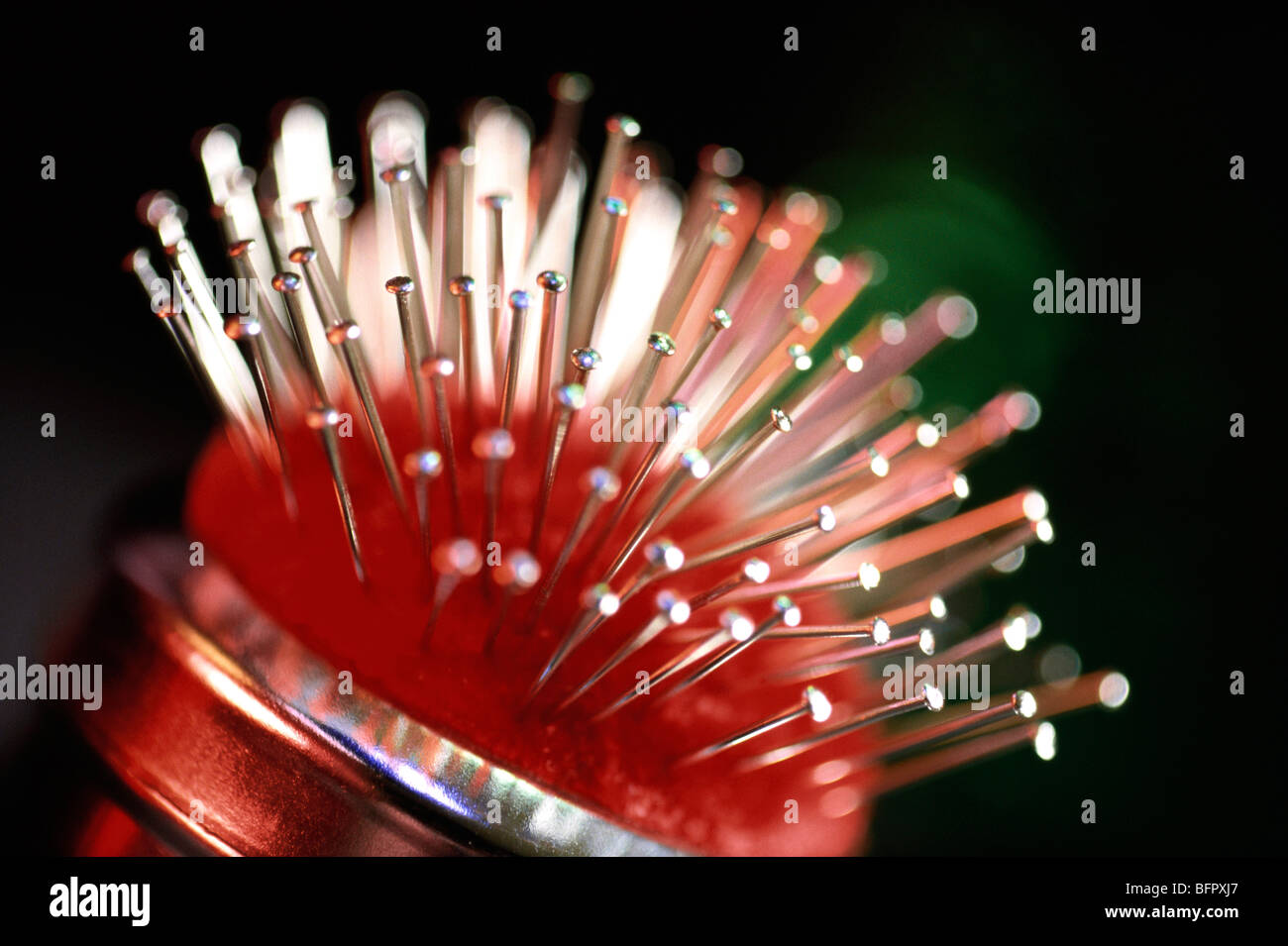 Steel plated shell pins Stock Photo - Alamy