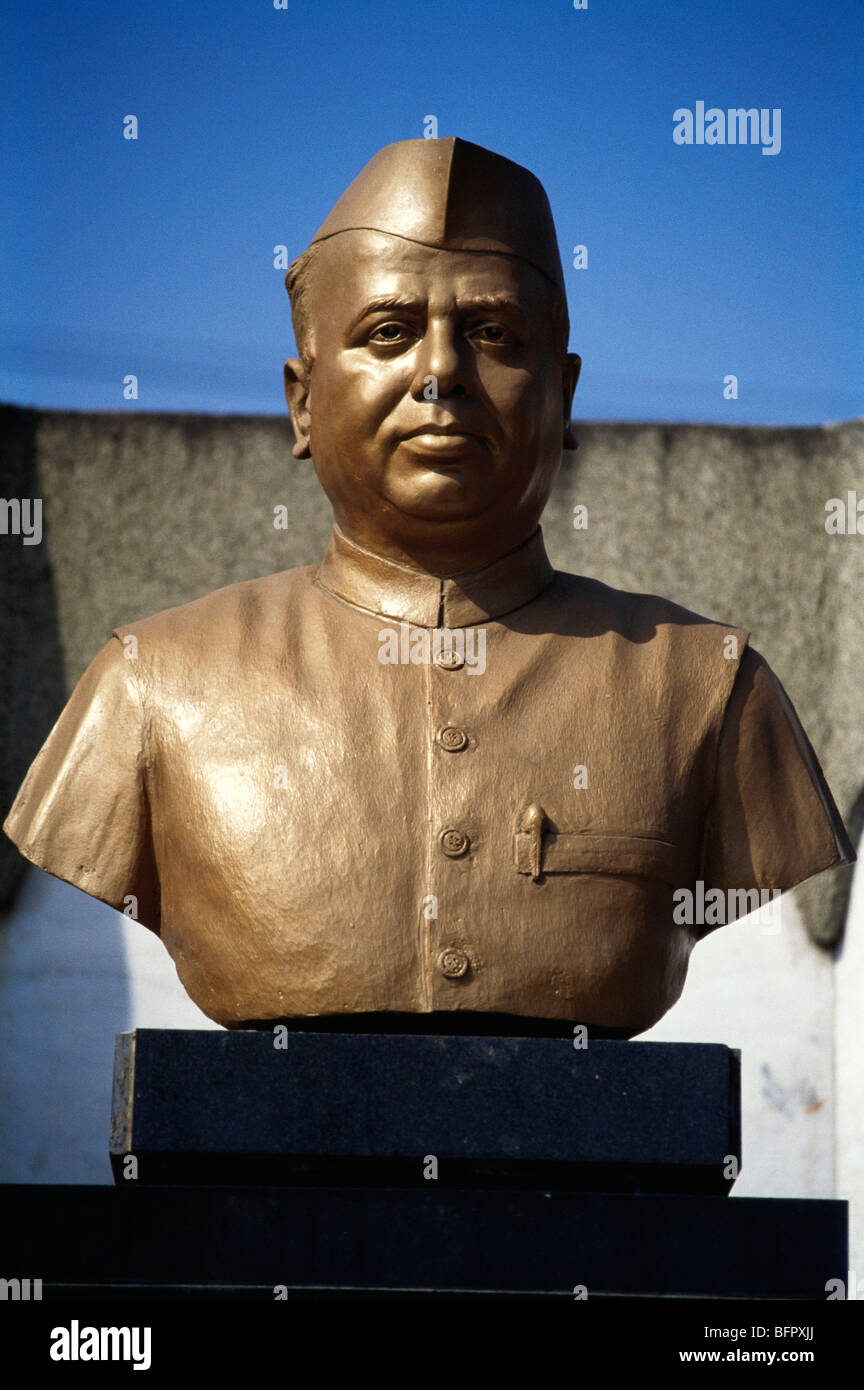Y B Chavan statue ; Pune ; Maharashtra ; India Stock Photo - Alamy