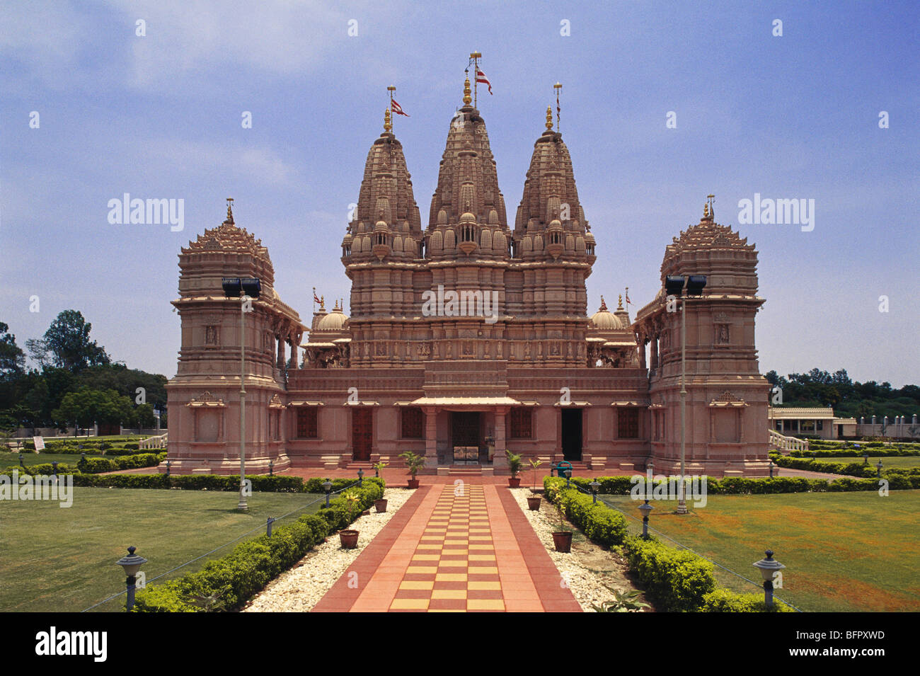 Swaminarayan Temple Bharuch Gujarat India Stock Photo - Alamy