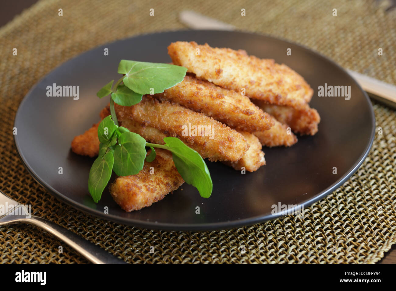 Fish goujons hi-res stock photography and images - Alamy