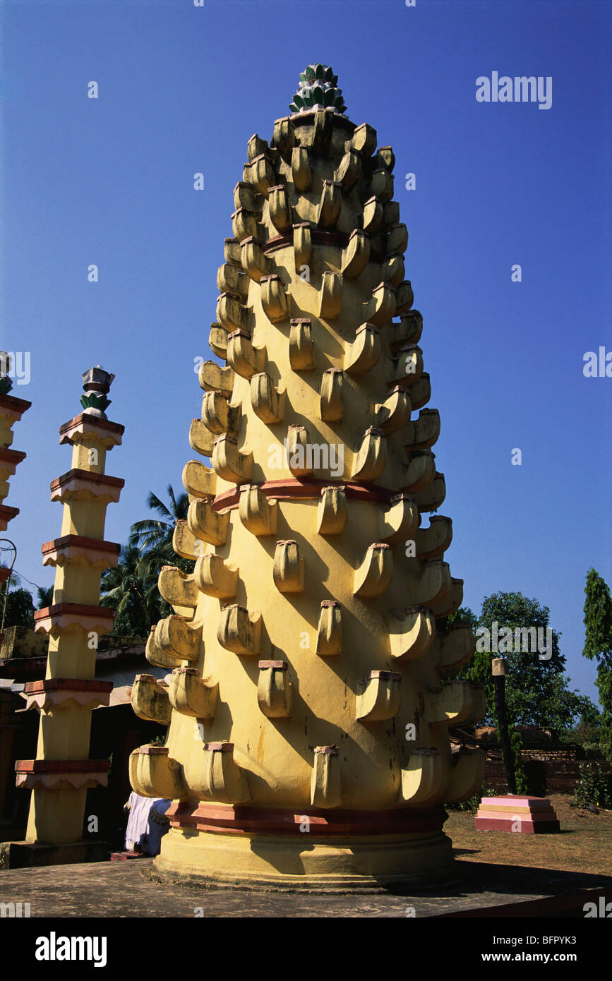 MMN 66854 : View of deepstambh at Velneshwar temple ; Guhaghar ...