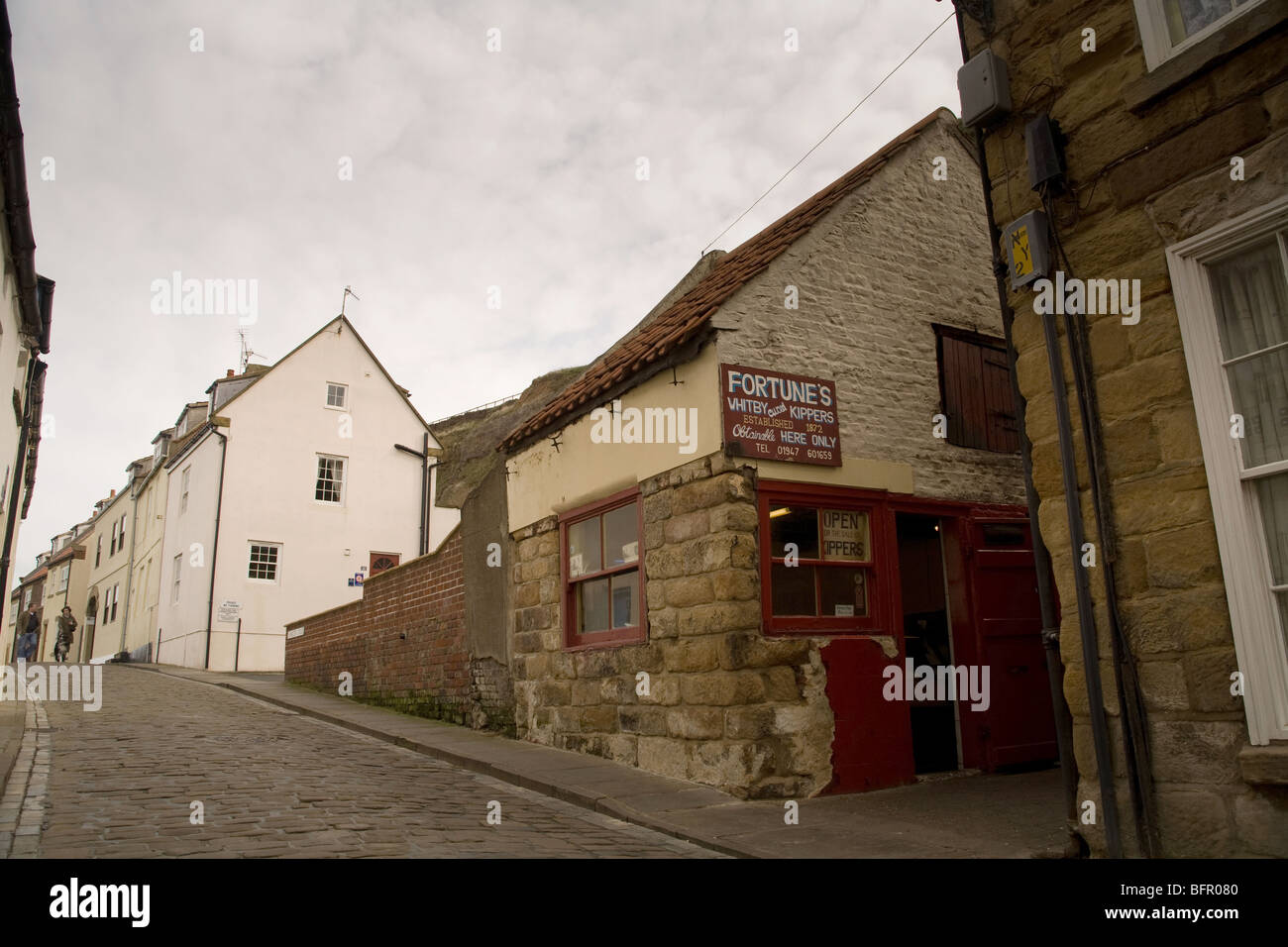Whitby kipper shop hi-res stock photography and images - Alamy
