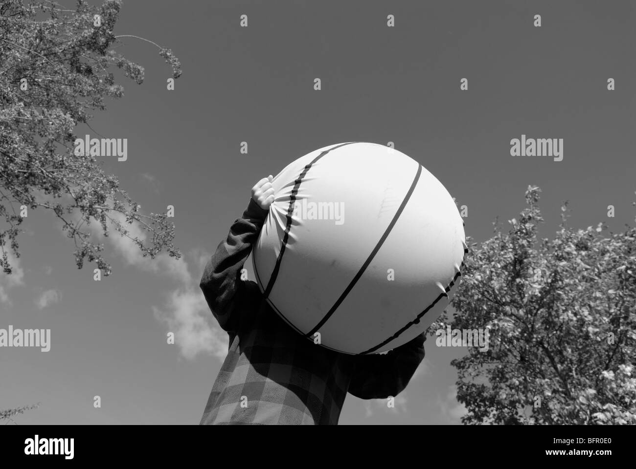 HAVING A BALL Stock Photo - Alamy