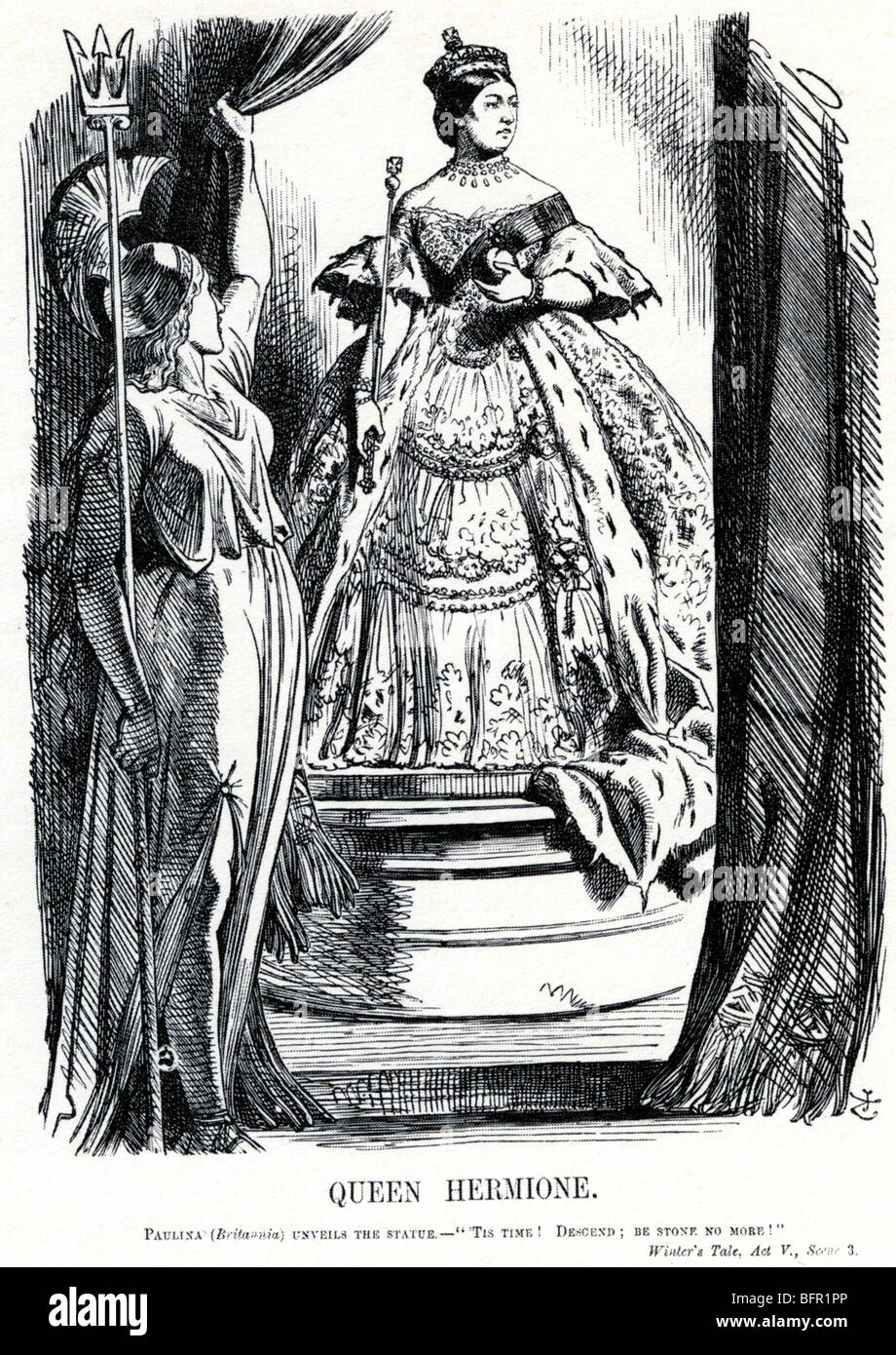QUEEN VICTORIA - Punch cartoon criticising her self-imposed exile after ...