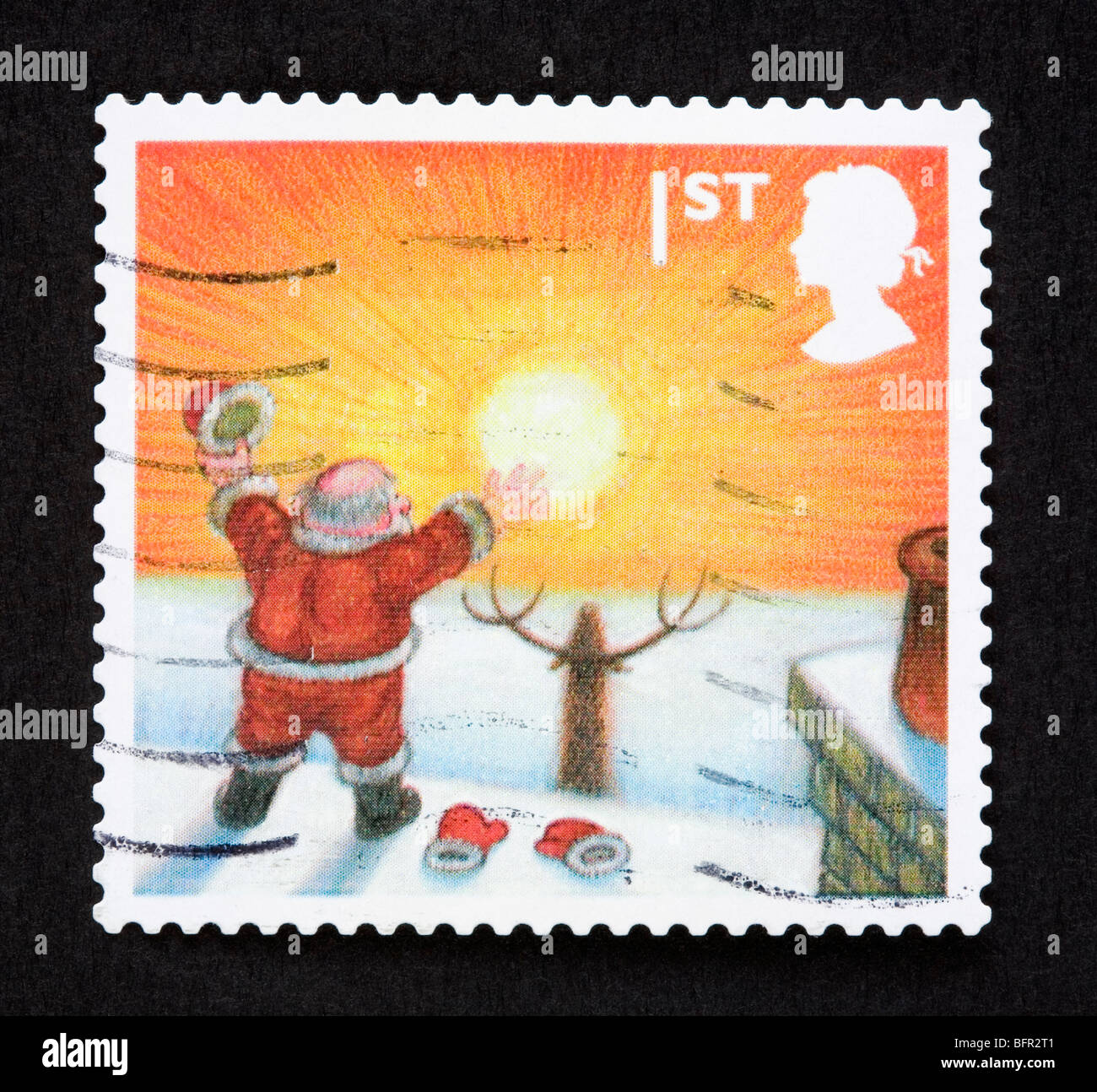British postage stamp Stock Photo - Alamy