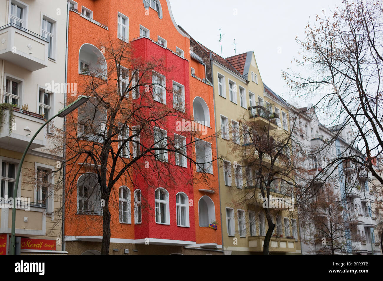 colorful buildings in Kreuzberg, Berlin Stock Photo - Alamy