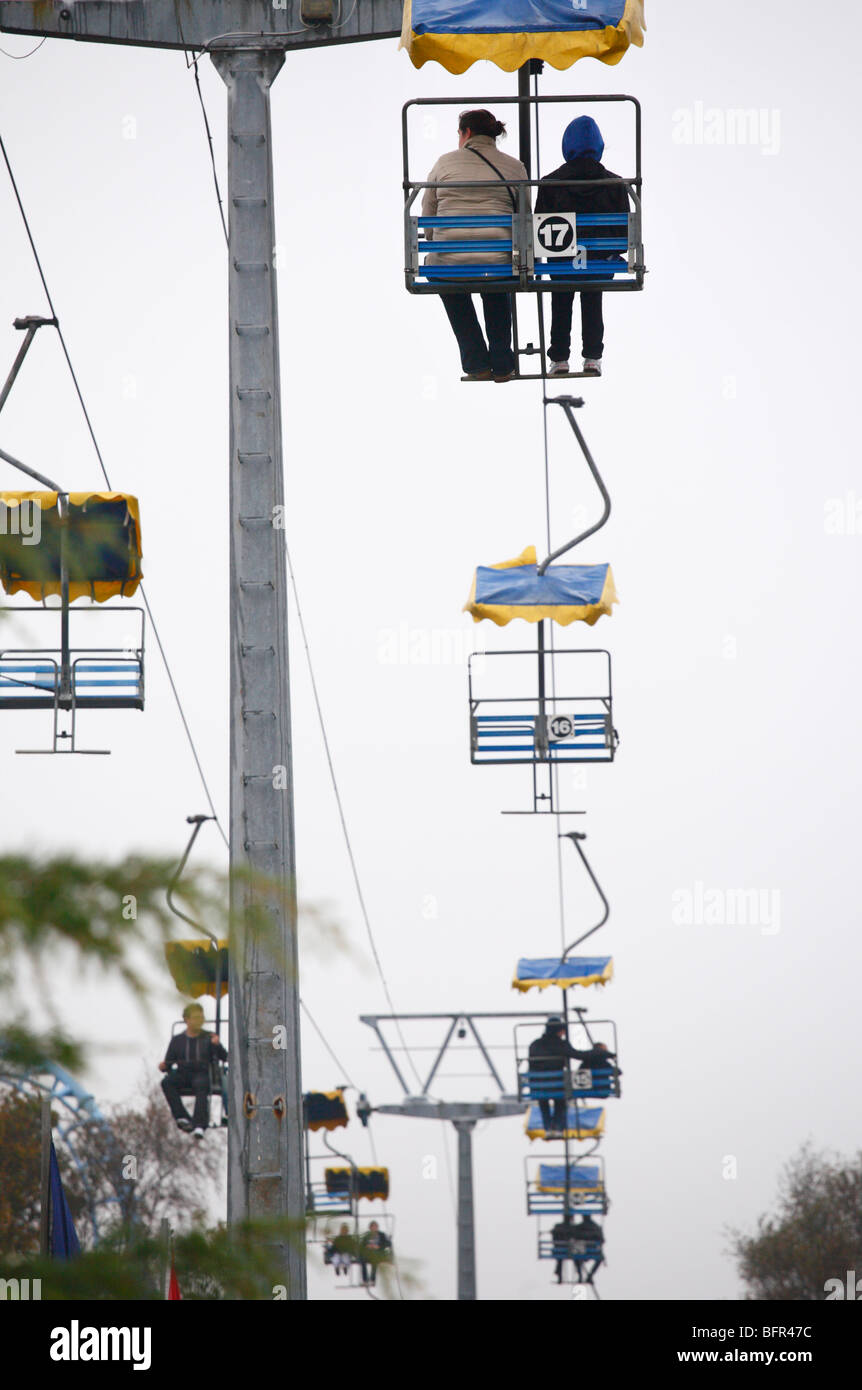 People riding a cable car hi-res stock photography and images - Alamy