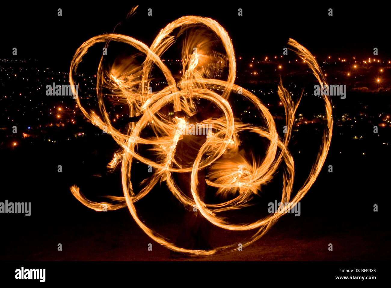Poi circle hi-res stock photography and images - Alamy