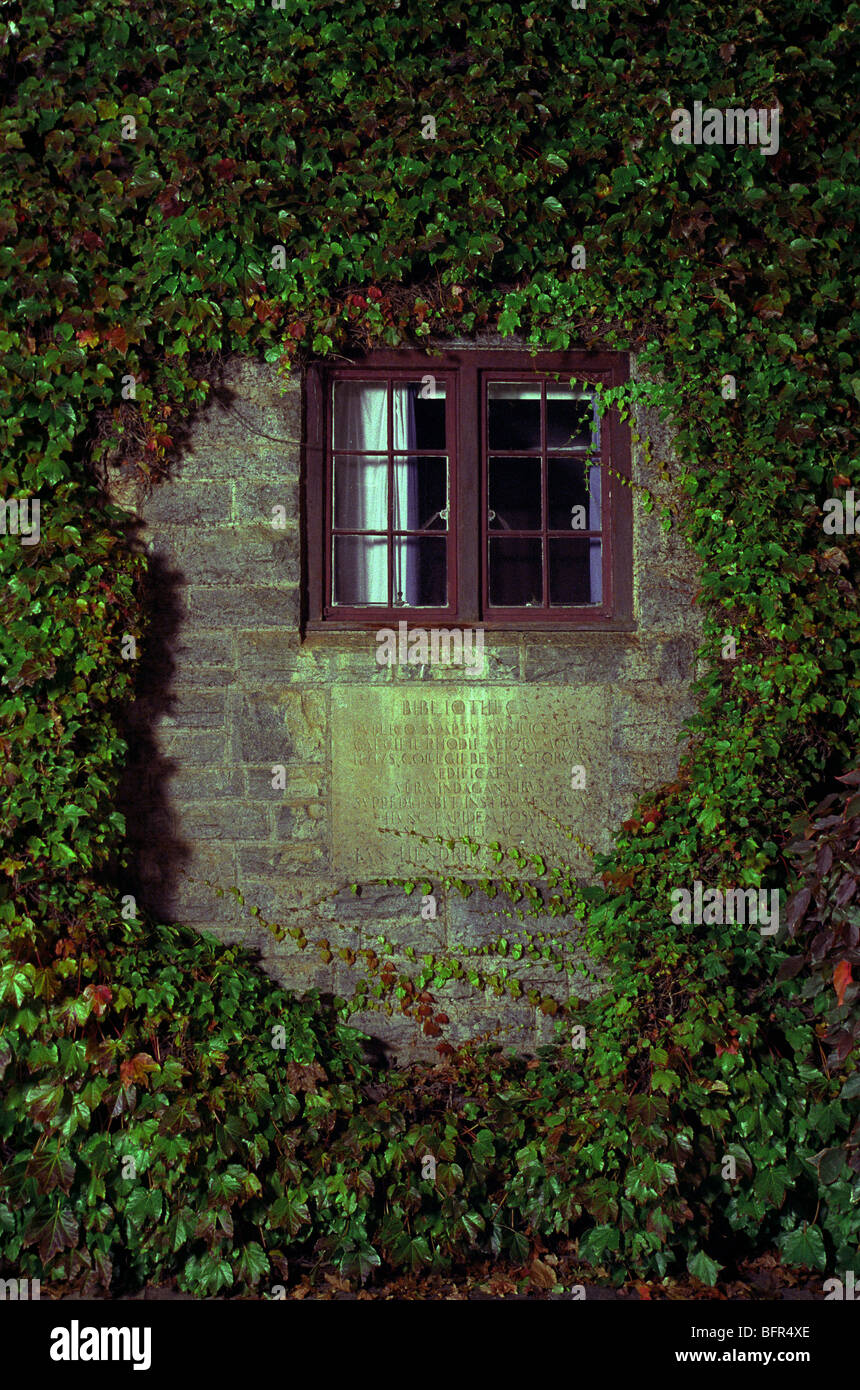 All that remains of the old library at Rhodes University is this ...