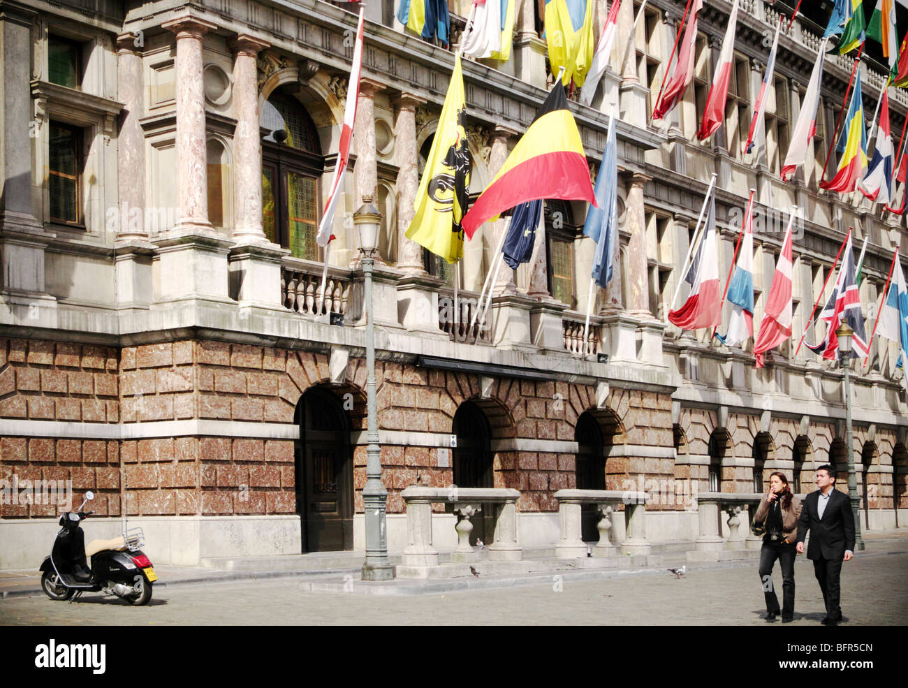 Antwerpen city hall hi-res stock photography and images - Alamy