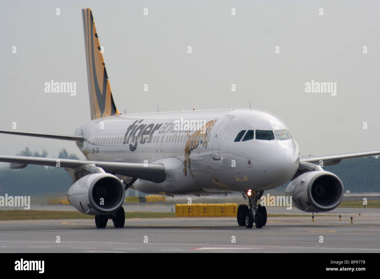 Tiger airways livery logo plane hi-res stock photography and images - Alamy