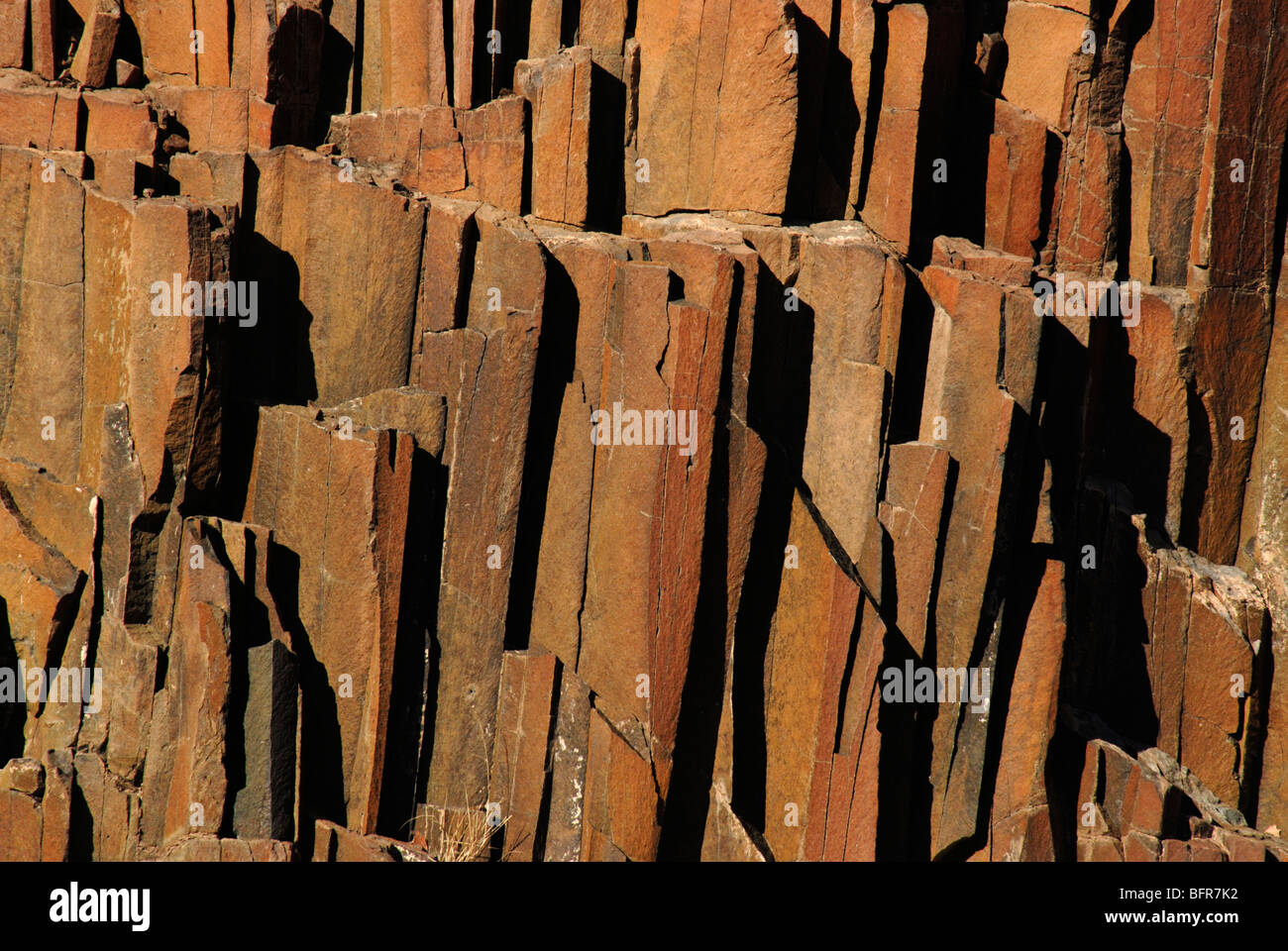 The organ pipes rock formation Stock Photo - Alamy