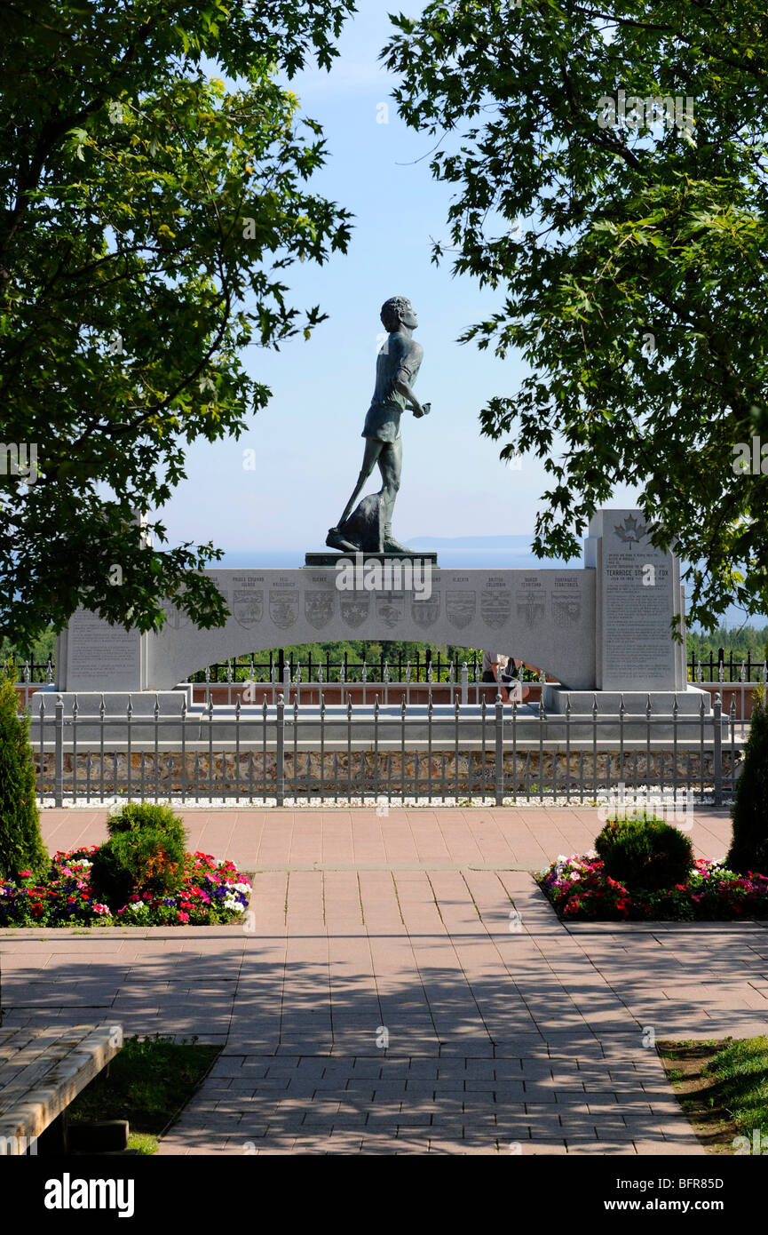 Terry Fox Monument at Thunder Bay Ontario Canada Stock Photo - Alamy