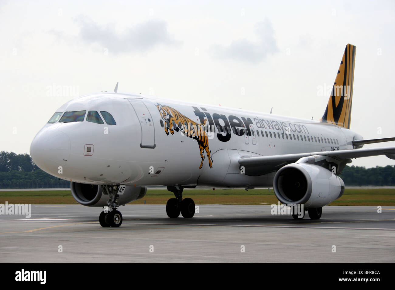 Tiger airways livery logo plane hi-res stock photography and images - Alamy