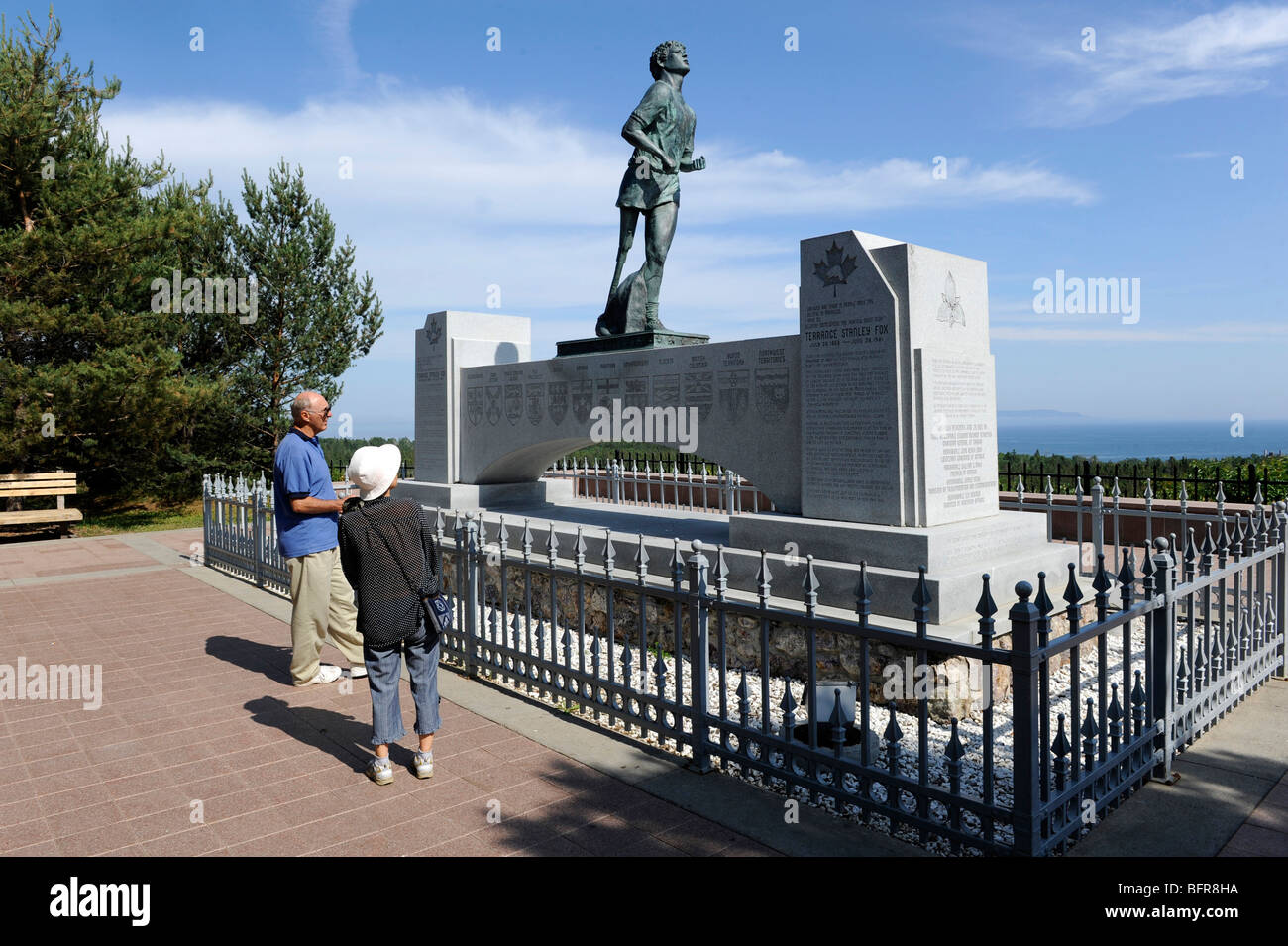 Terry Fox Monument at Thunder Bay Ontario Canada Stock Photo - Alamy