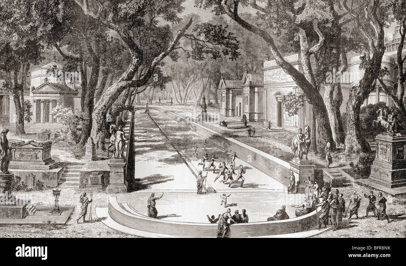 The source of Sparta's military power. The Dromos or racecourse and ...