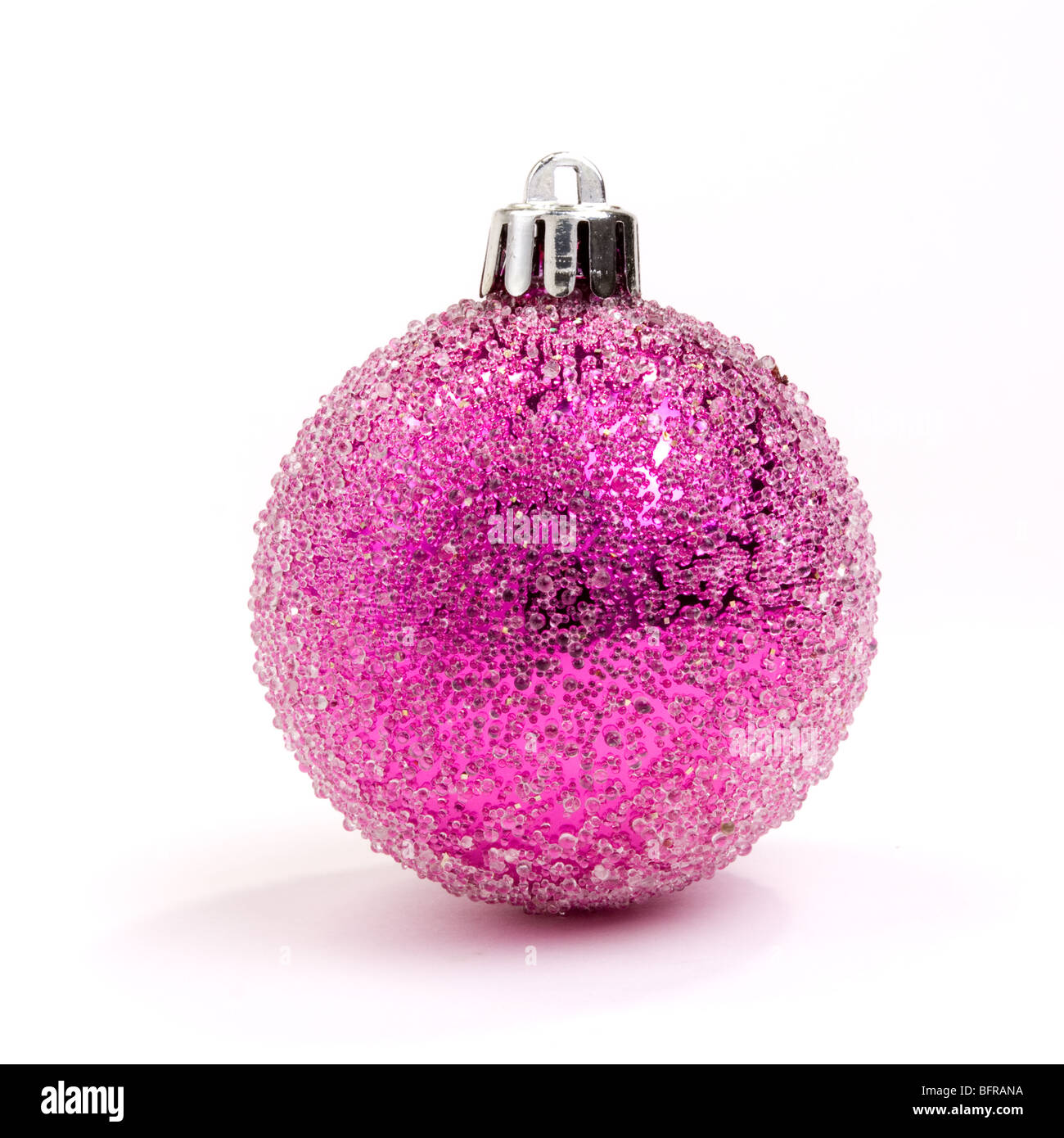 Sparkly christmas ornament Cut Out Stock Images & Pictures - Alamy