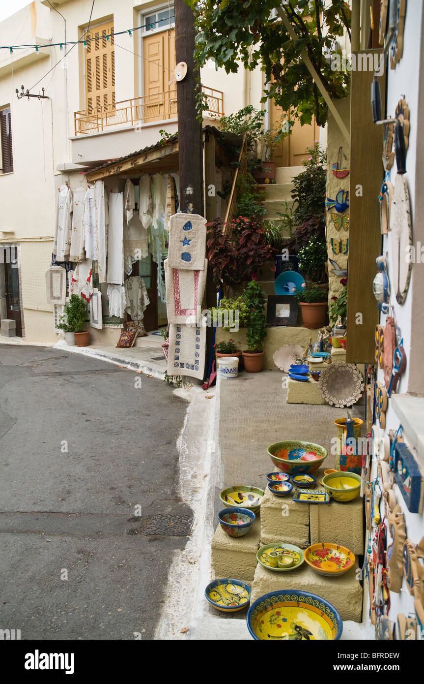 Agios nikolaos crete shop hi-res stock photography and images - Alamy