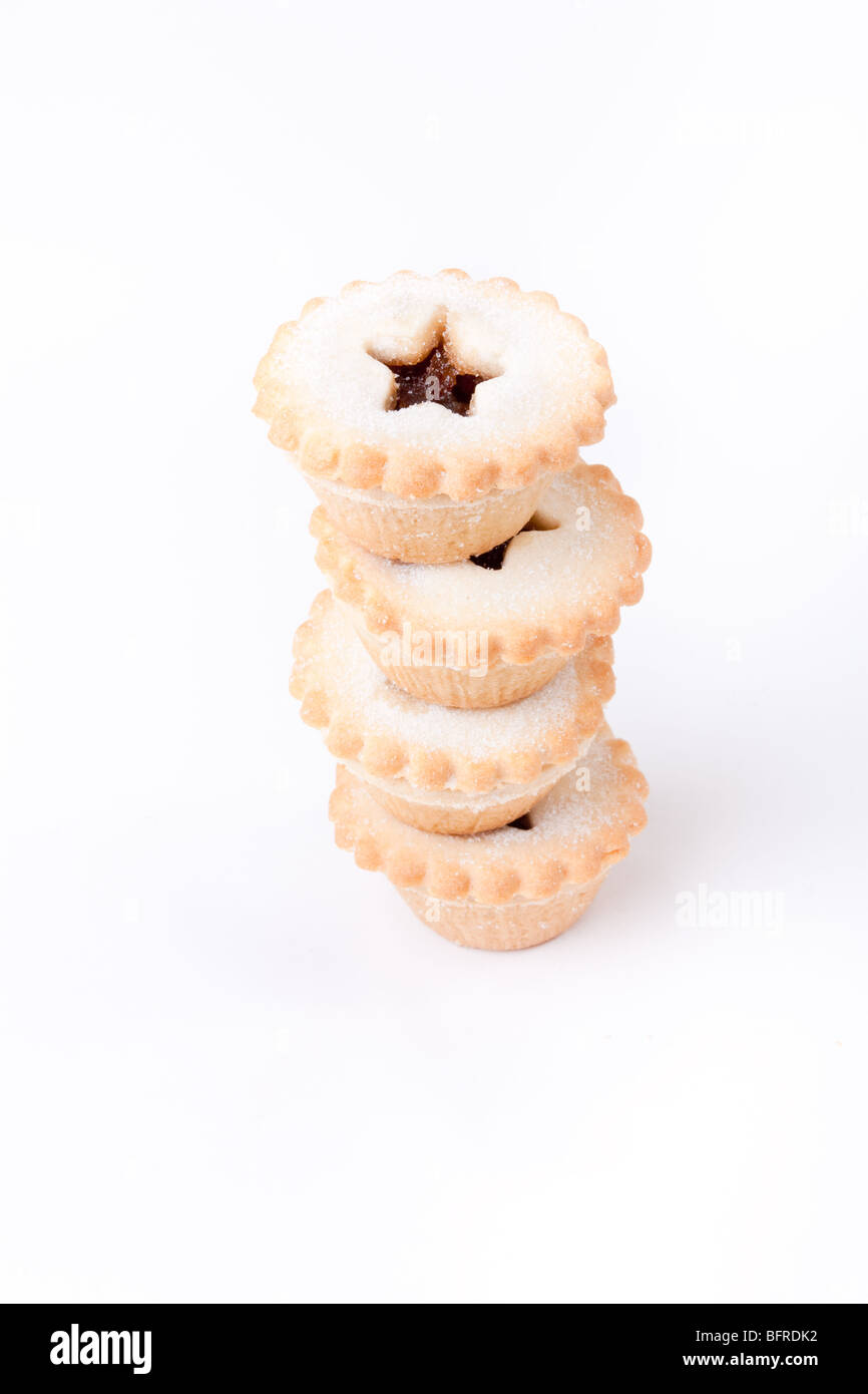 Fruit Mince Pies Cut Out Stock Images & Pictures - Alamy