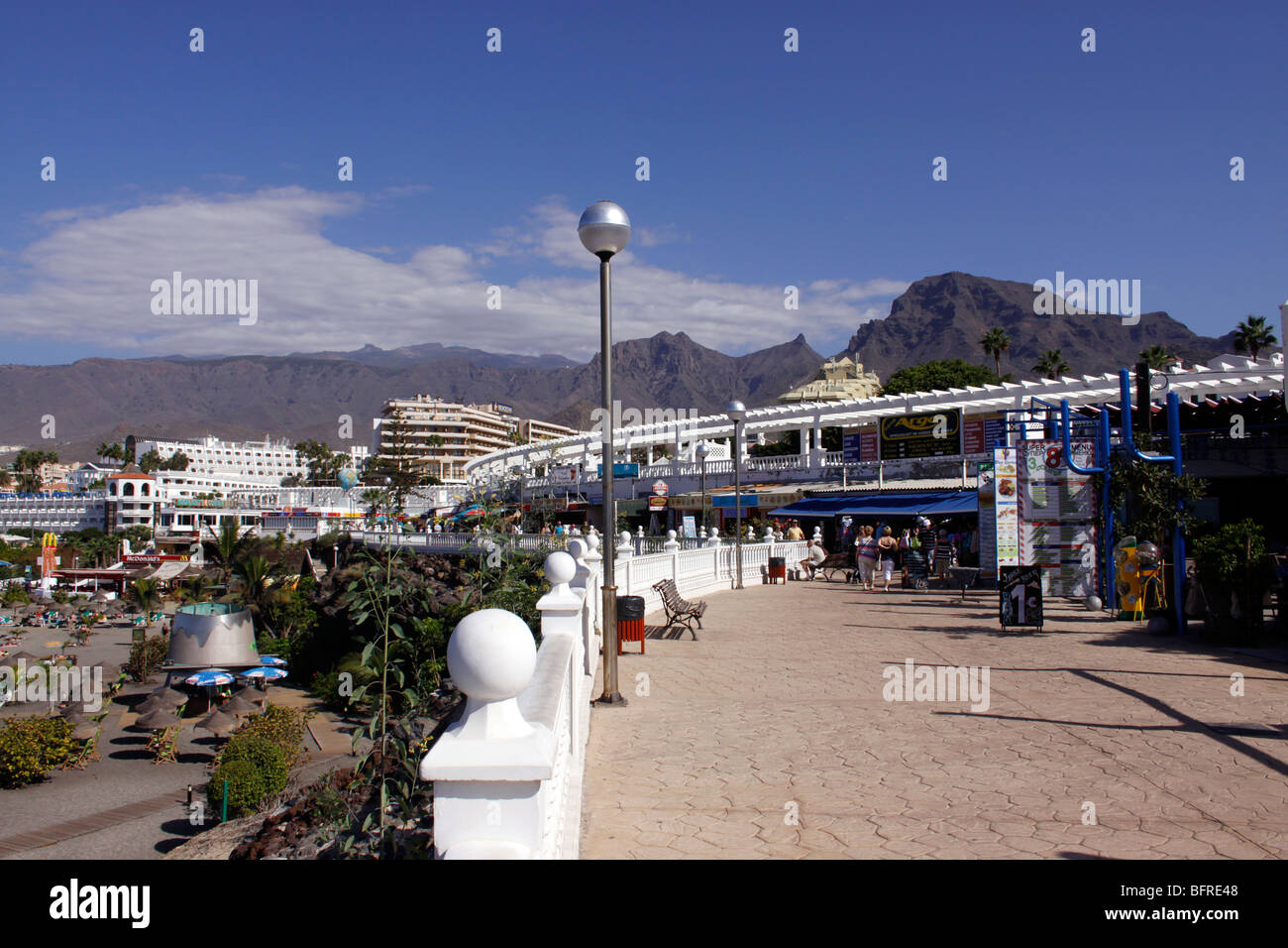 Costa adeje promenade hi-res stock photography and images - Alamy