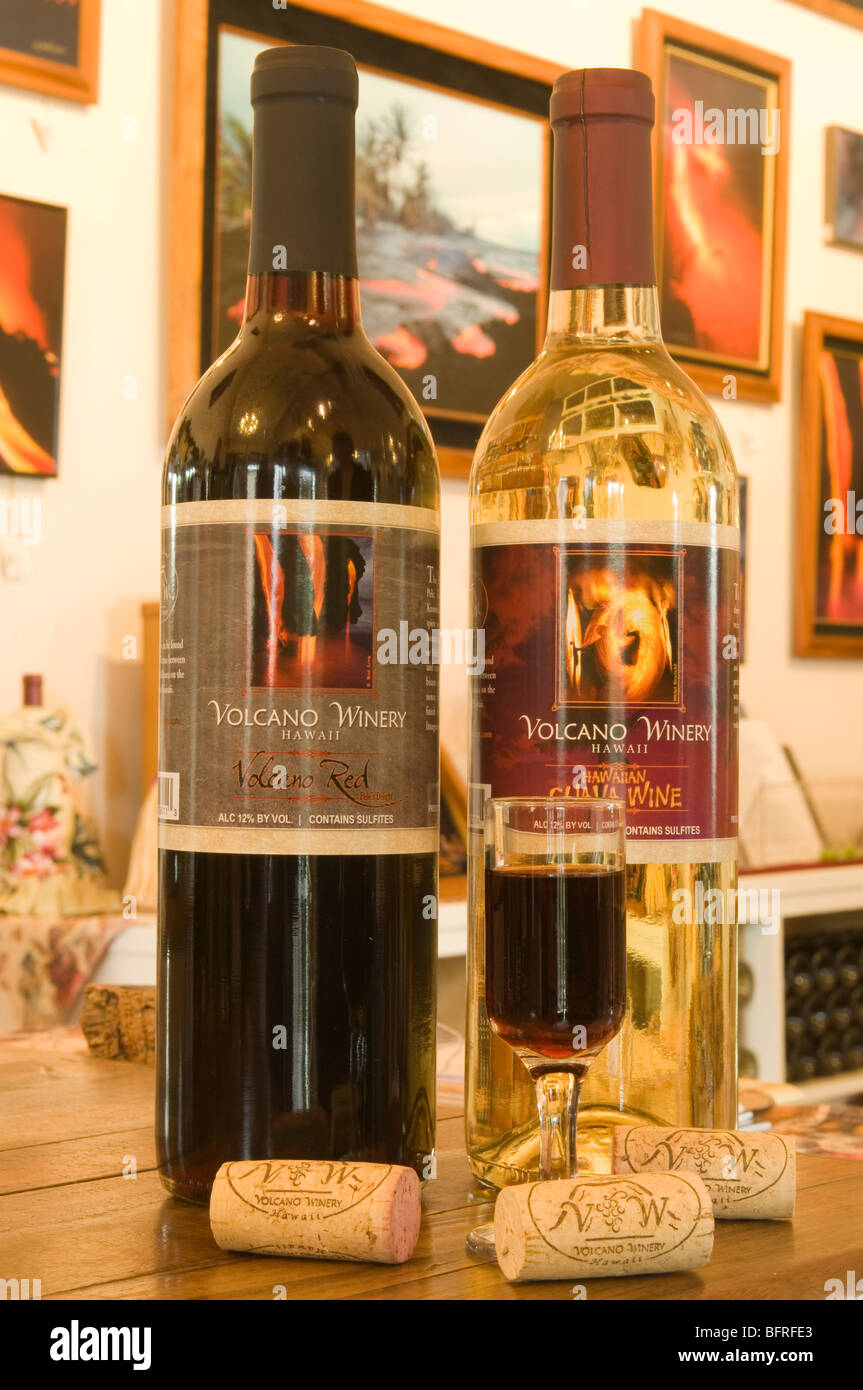 Volcano winery big island hawaii hi-res stock photography and images ...