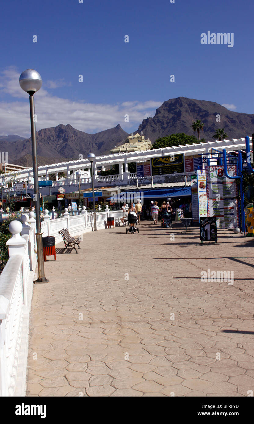 Costa adeje promenade hi-res stock photography and images - Alamy