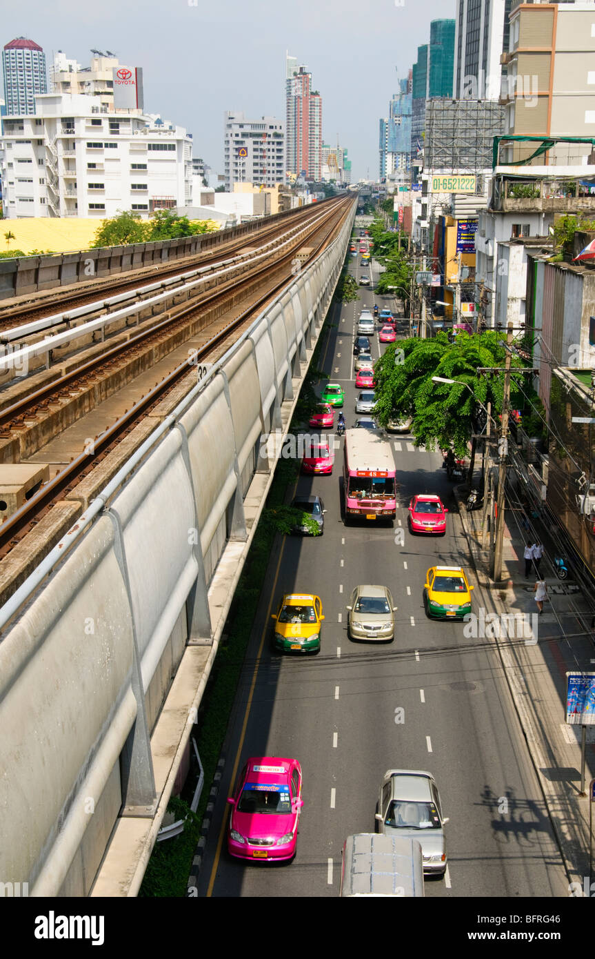 BTS subway lines, Bangkok, Thailand Stock Photo - Alamy