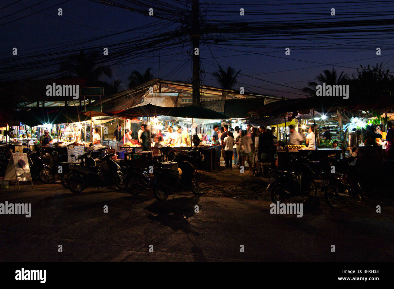 Bang Rak Market, Ko Samui, Thailand Stock Photo - Alamy