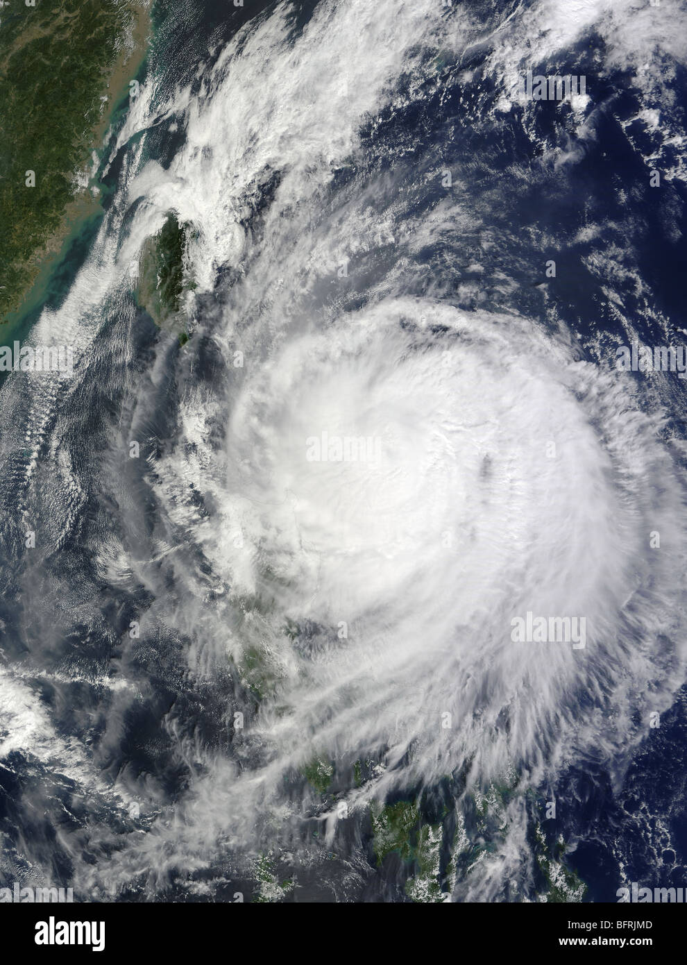 October 22, 2009 - Typhoon Lupit off the Philippines Stock Photo - Alamy