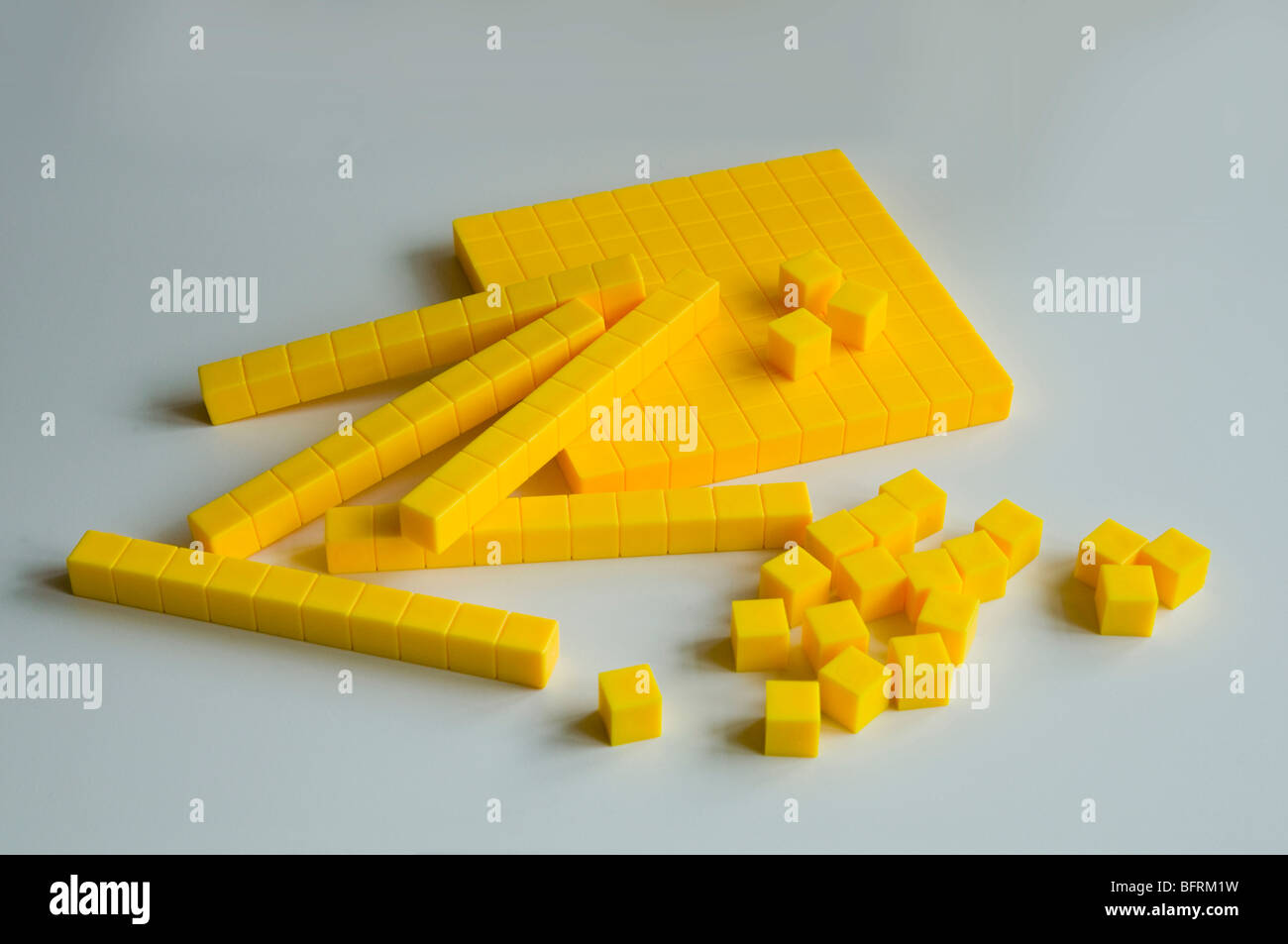 Flats, Rods and Single Bricks to assist children with counting and ...