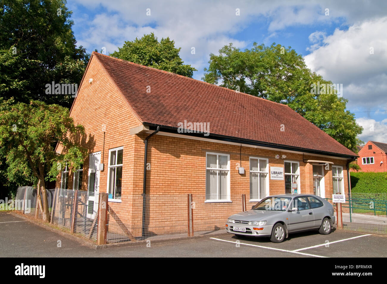 Hagley Public Lending Library, Hagley, Worcestershire, England Stock ...