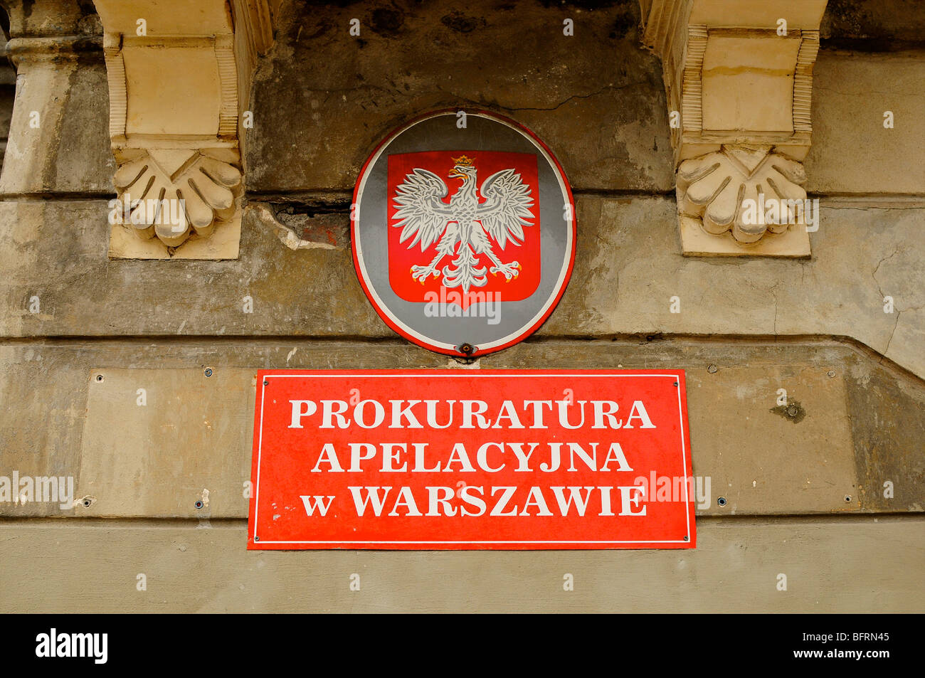 Polish Government building, Warsaw, Poland Stock Photo - Alamy