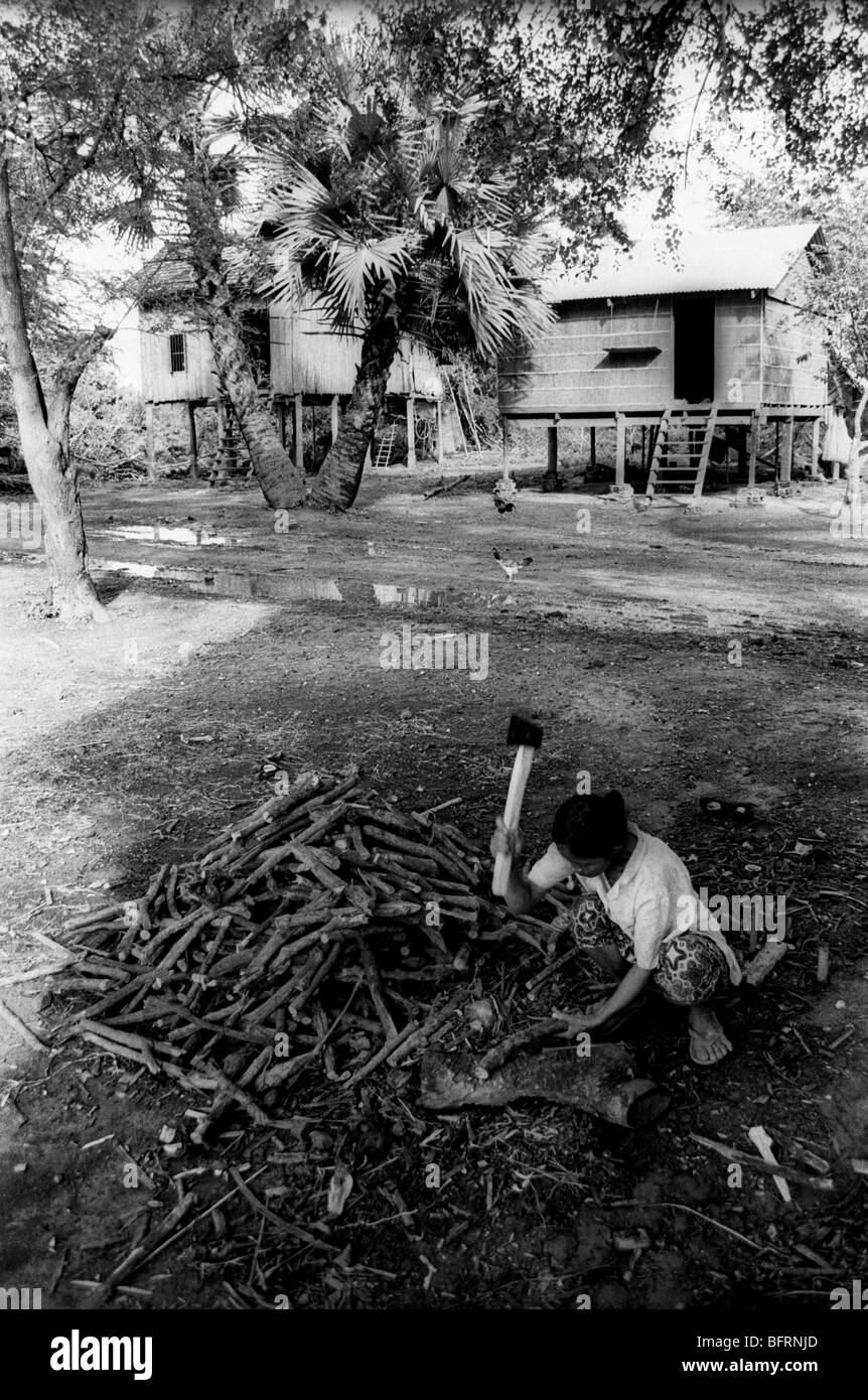 Poor farming family Black and White Stock Photos & Images - Alamy