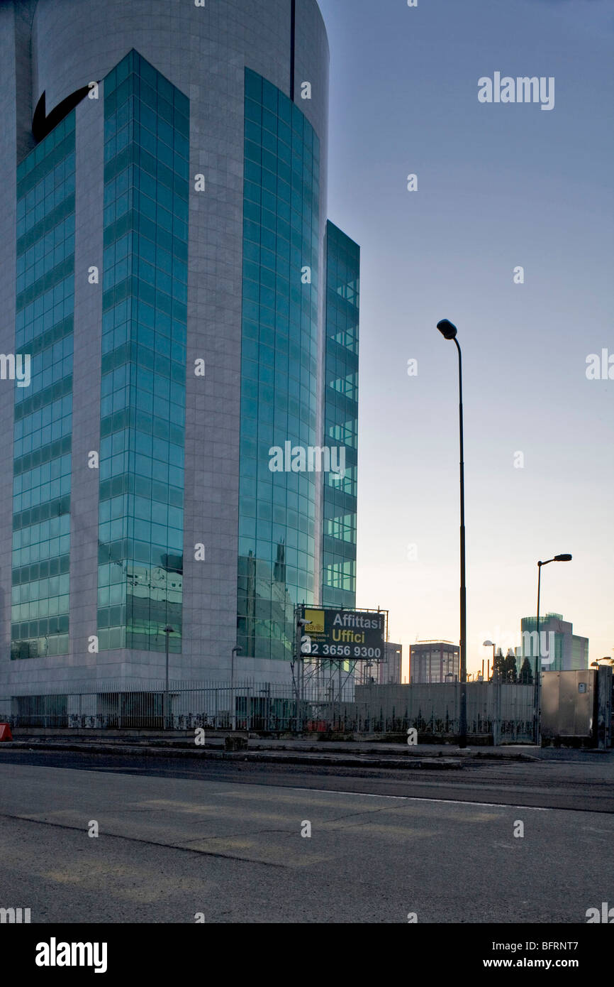 Skyscraper Corsico Milan Italy Stock Photo - Alamy