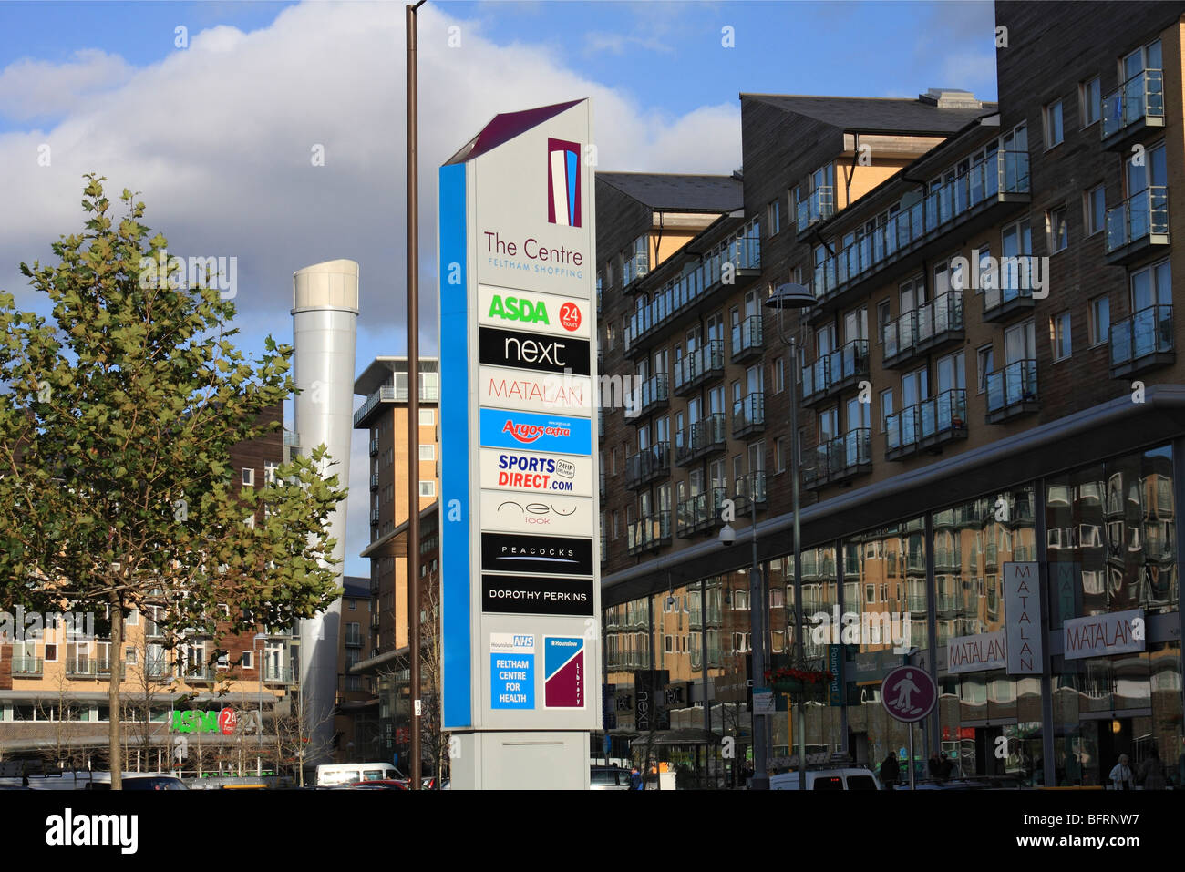 Feltham Shopping Centre West London England UK Stock Photo - Alamy