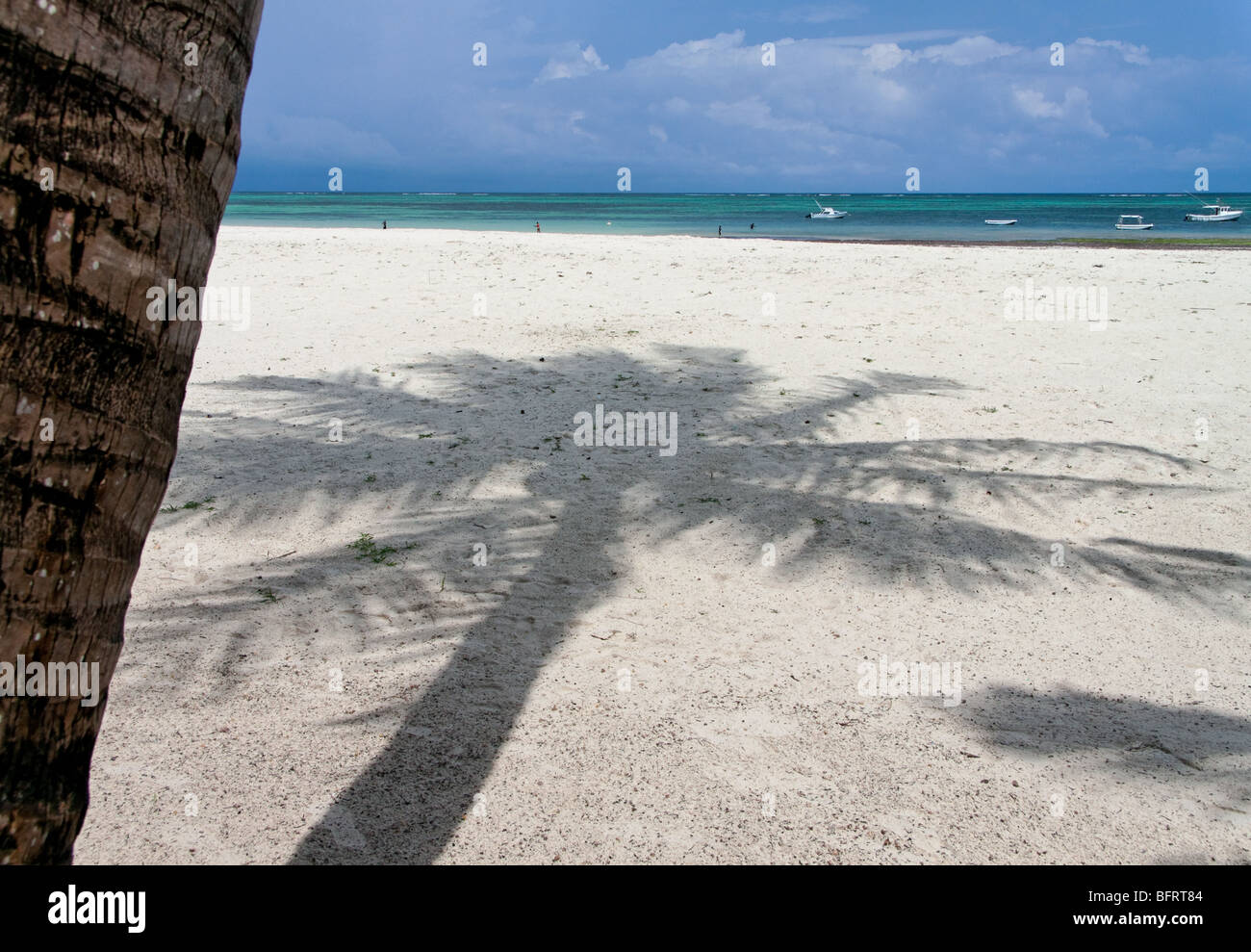 Kenya Mombasa Africa ocean nature sand seashore waves sky coastline sea ...