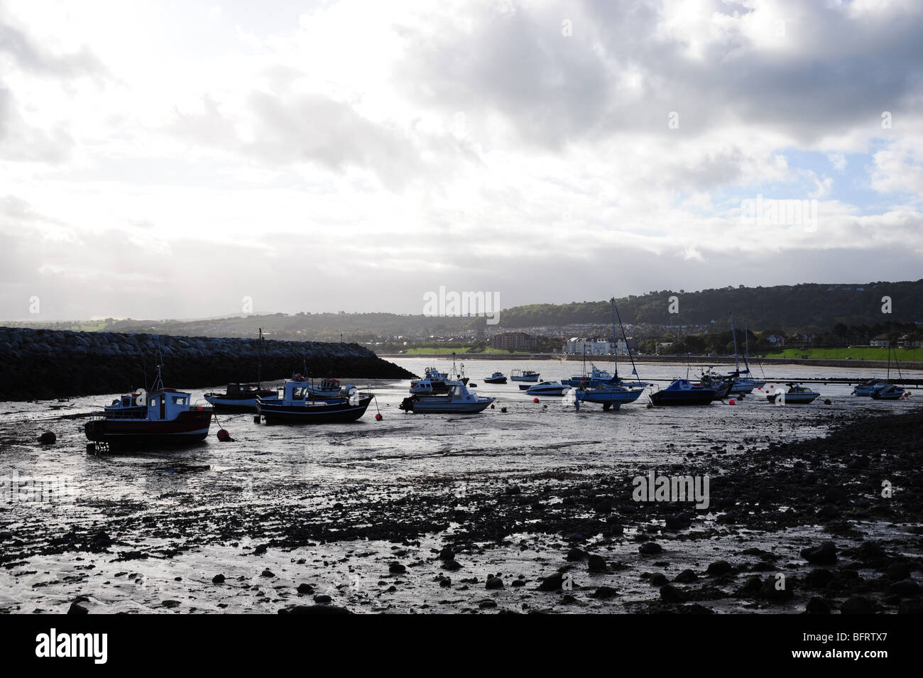 Rhos on sea beach hi-res stock photography and images - Alamy