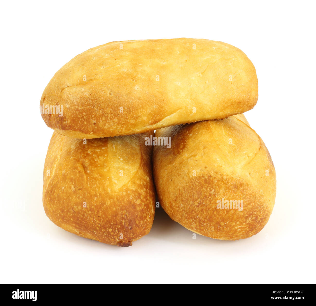 Three small sourdough bread loafs Stock Photo - Alamy