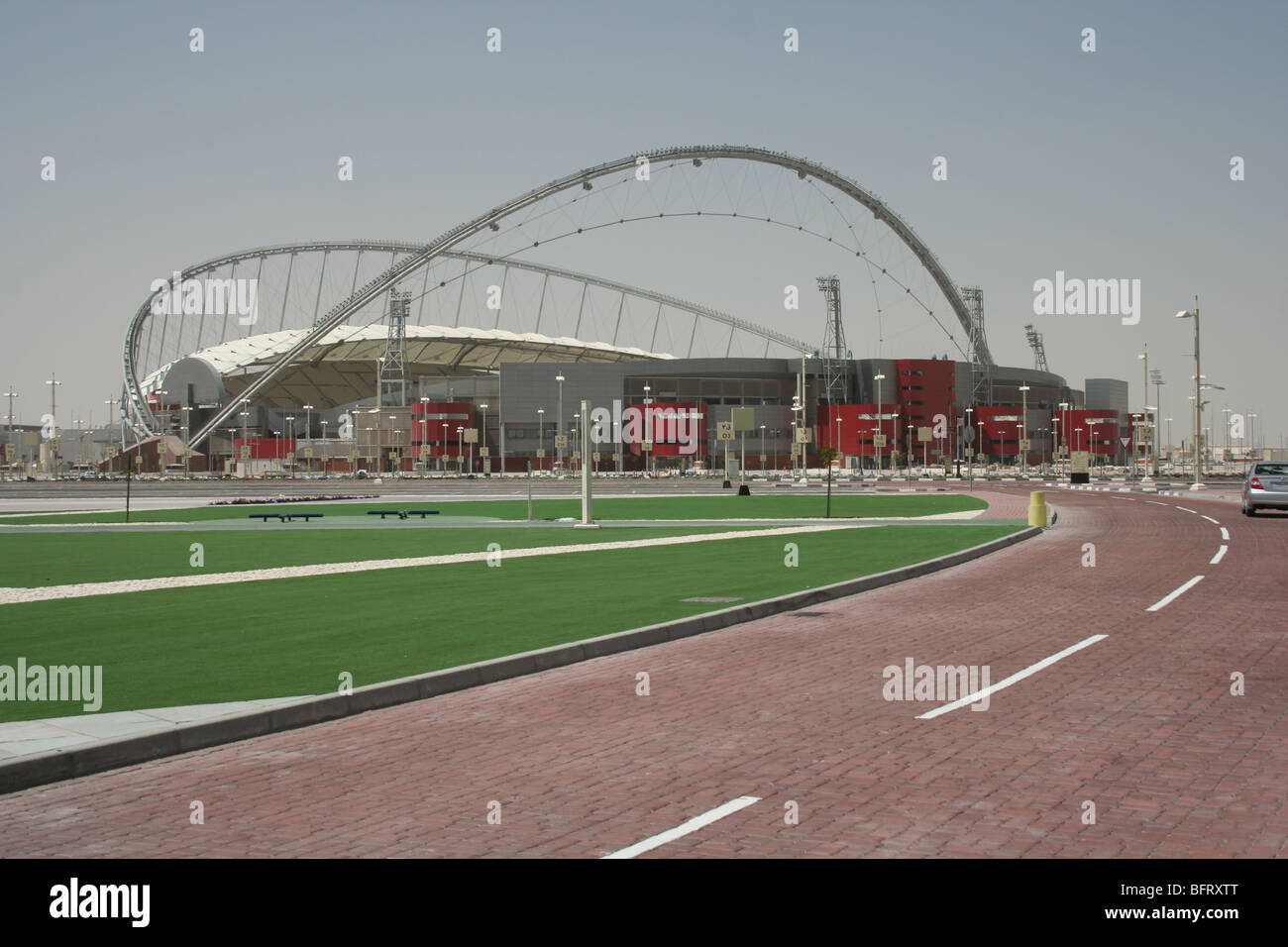 Khalifa Stadium Doha Qatar Middle East Stock Photo - Alamy