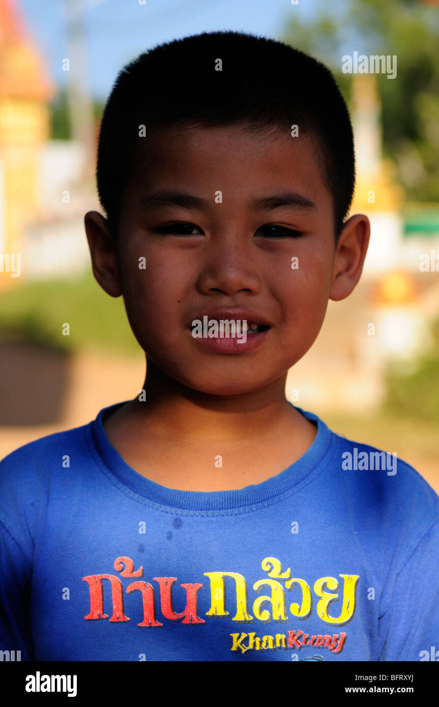 Laos boy hi-res stock photography and images - Alamy