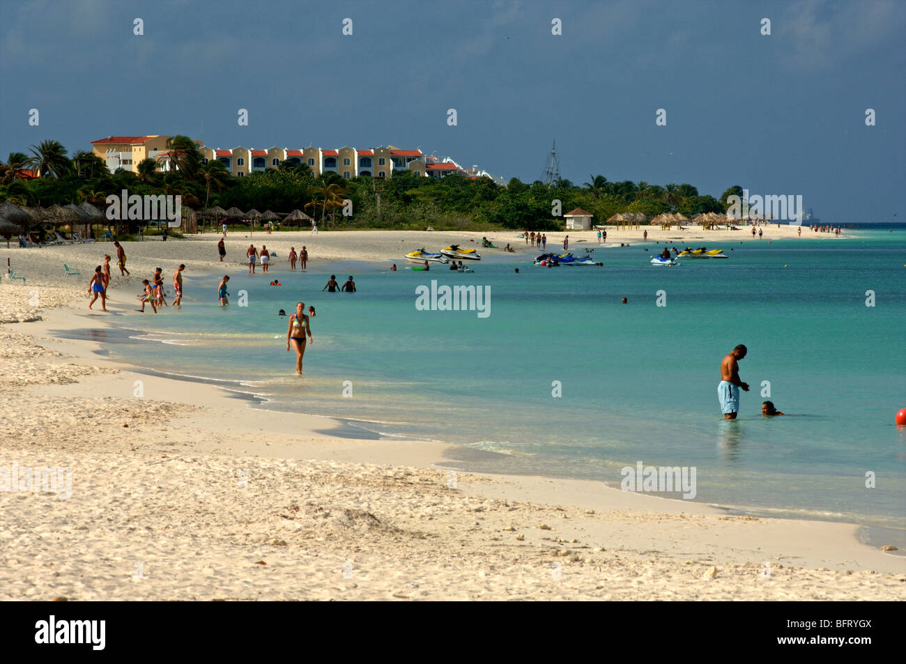 Aruba, eagle beach Stock Photo - Alamy