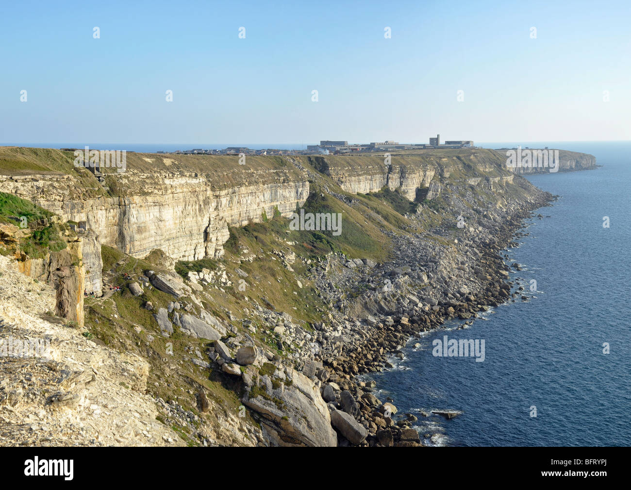 West Cliffs Of Portland High Resolution Stock Photography and Images ...