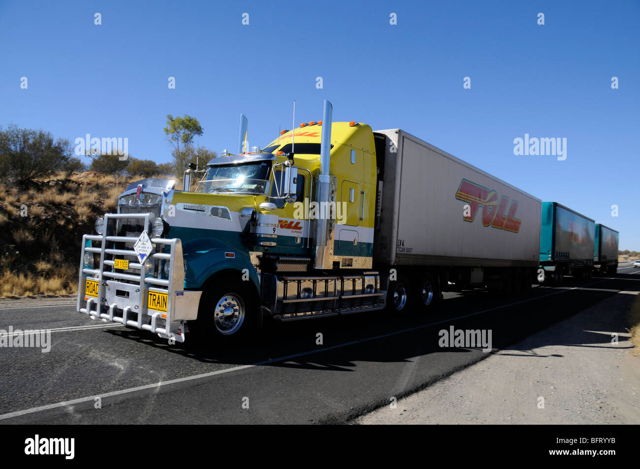 Road Train Australia Stock Photos & Road Train Australia Stock Images ...